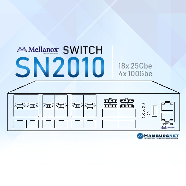 📰 Mellanox SN2010 25Gbe / 100Gbe Netzwerk Switch | Hamburgnet